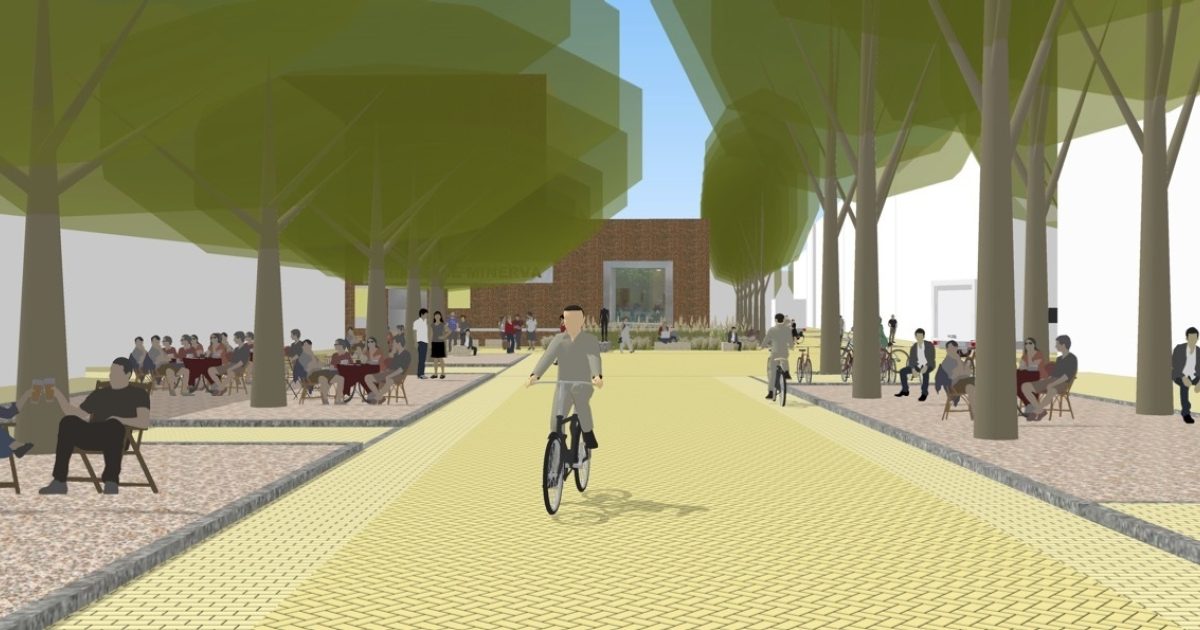 Rijbaan bij Academie Minerva paar weken afgesloten… - Ruimte voor jou